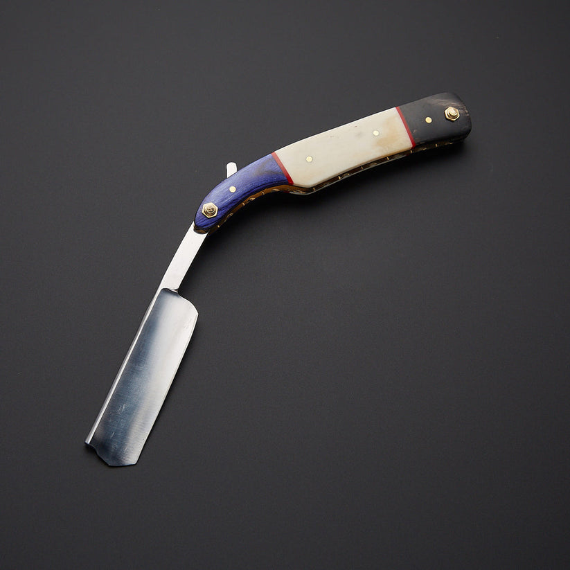 Custom Handmade J2 Steel Straight Razor With Leather Sheath – The ...